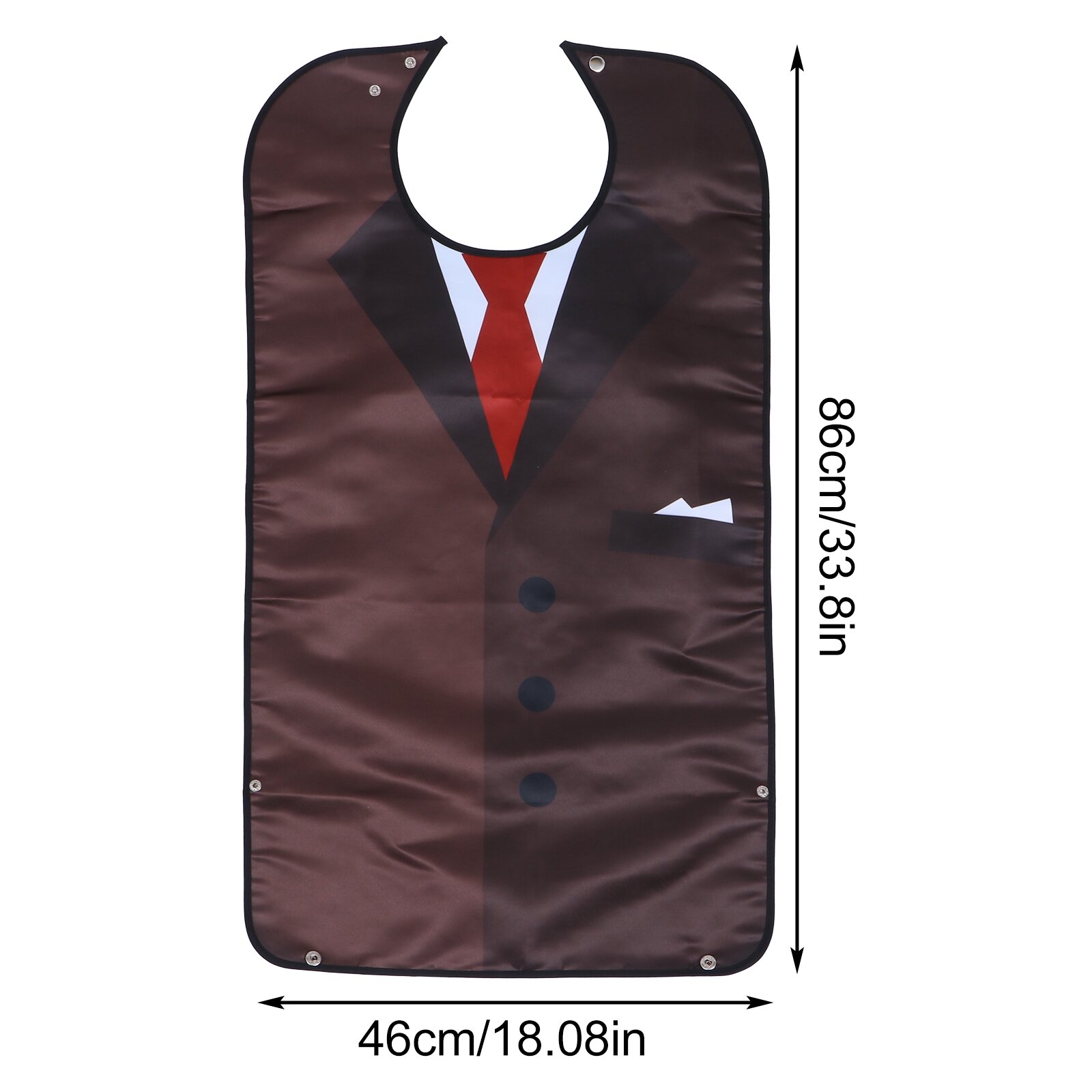Платок Для Еды С Подставкой Для Крошек Для Взрослых Размер 86x46 Cm