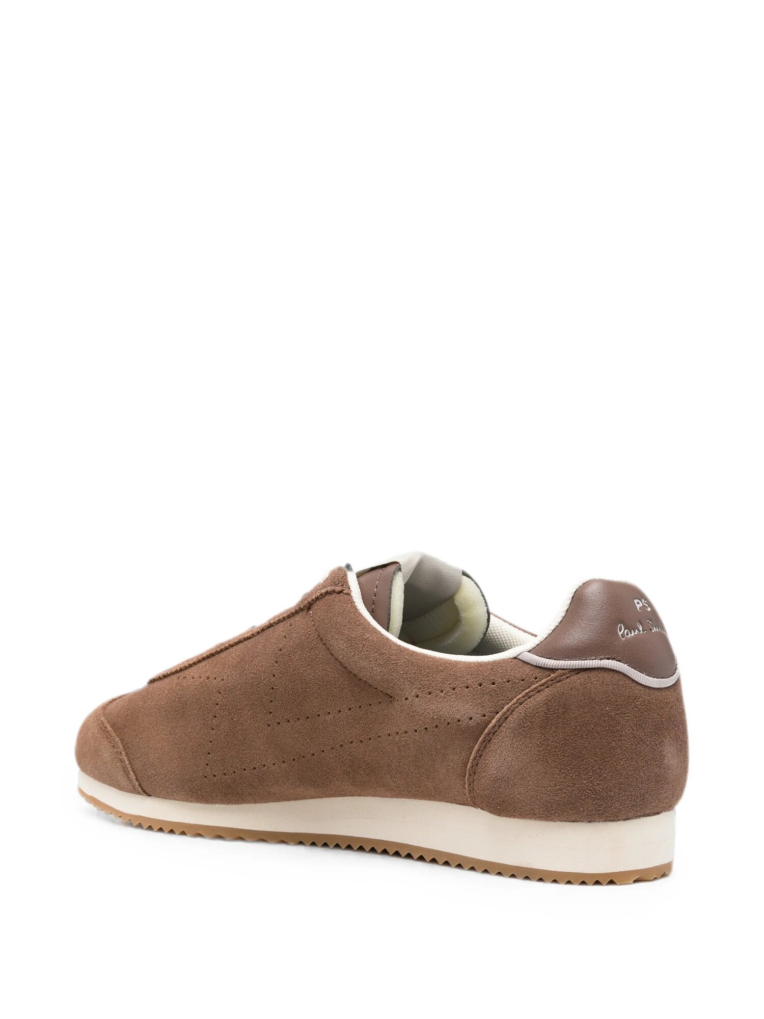 Кроссовки Paul Smith Suede sneakers, размер 8, коричневый/серый/оранжевый — фото 1