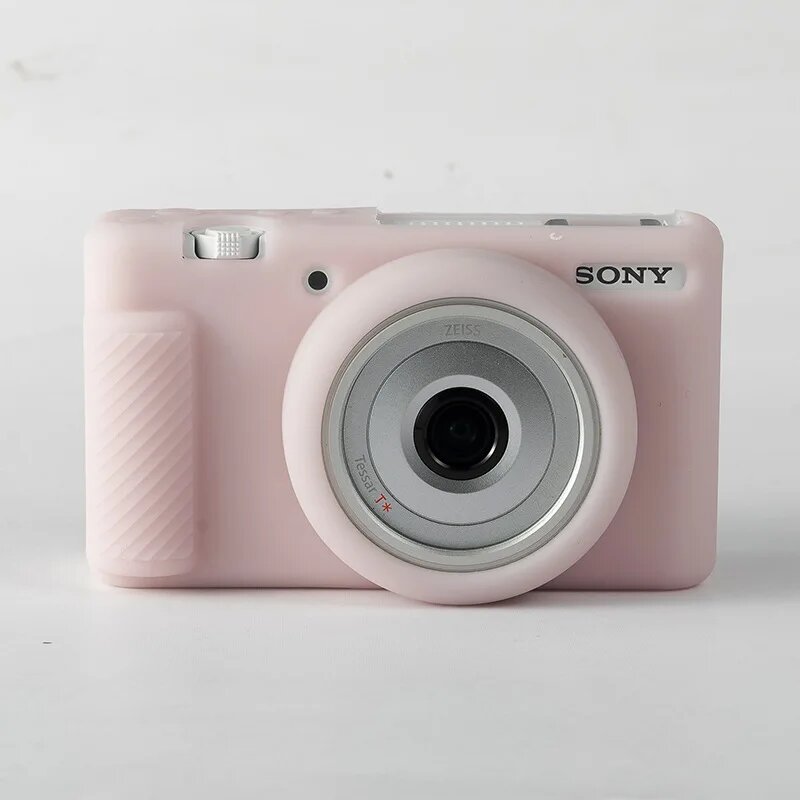 Портативная силиконовая сумка для Sony ZV-1F/ZV-1M2 Розовый, pink 2