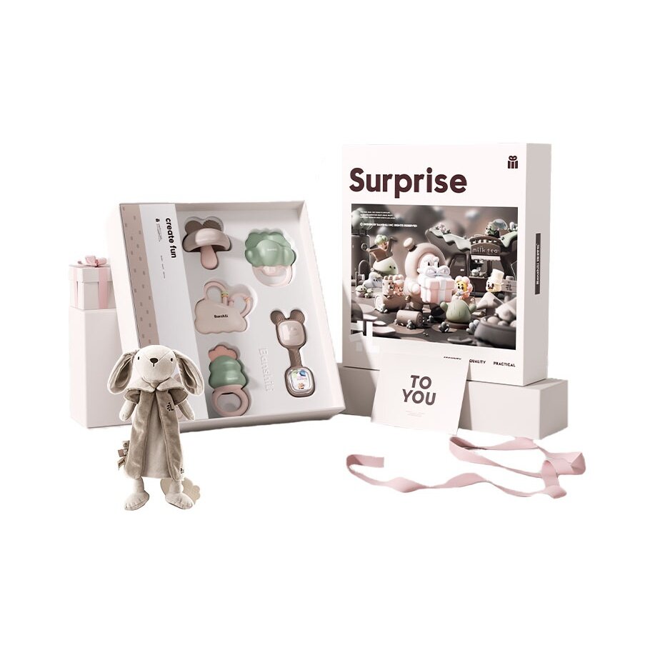 BANSHILI Baby Soothing Барабанчик-неваляшка Коробка Малыш Образовательная игрушка Полнолуние Подарочный набор
