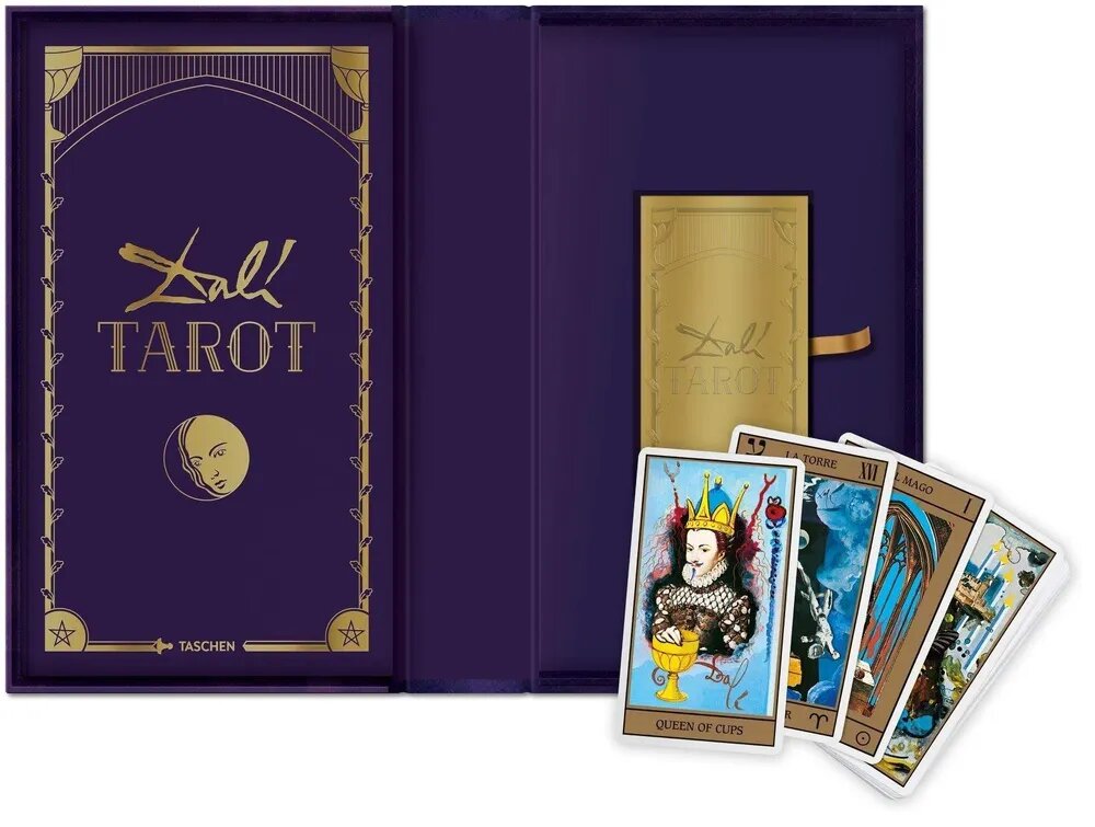Дали, Таро (Dali, Tarot) Johannes Fiebig, English, 184 pages, Softcover — фото 1