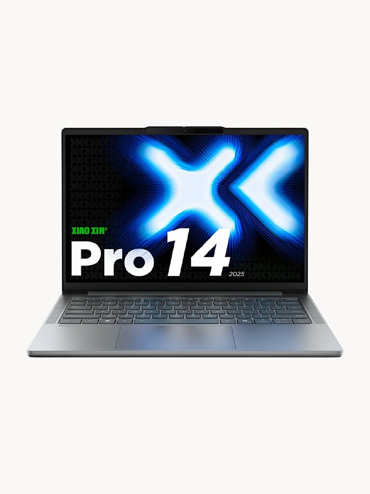 Ноутбук Lenovo Xiaoxin Pro14 C(IAH10), Intel U5 225H, 32ГБ/1ТБ, OLED 2.8K 120Гц, Win11 , Серый, Русская клавиатура