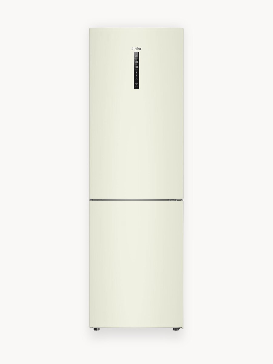 Холодильник Haier C2F636CCRGU1, 364 л, бежевый, тихий(39 дБ)，NoFrost, A+, LED-дисплей, зона 0 C, MultiFlow, Wi-Fi