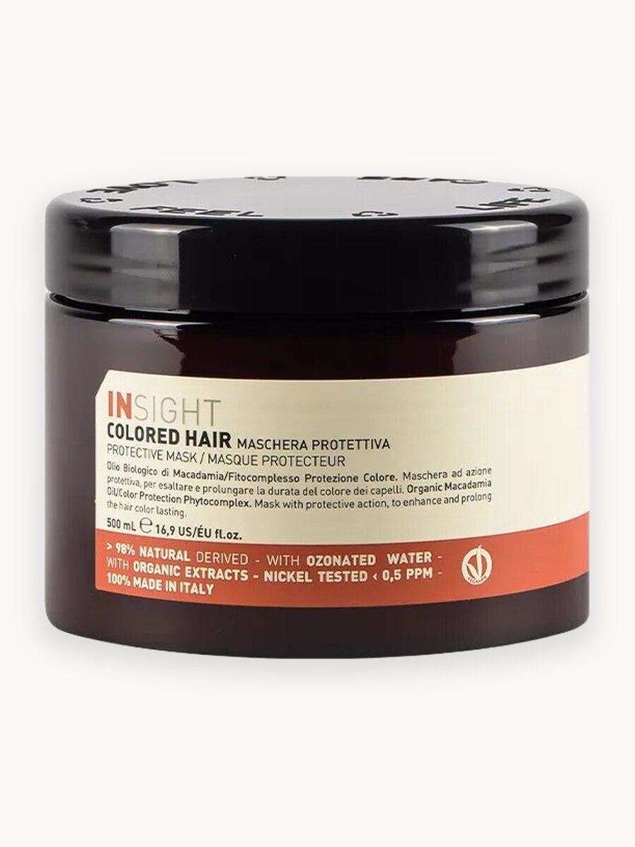 Insight Маска для окрашенных волос COLORED HAIR, профессиональная, защита цвета, 500 мл
