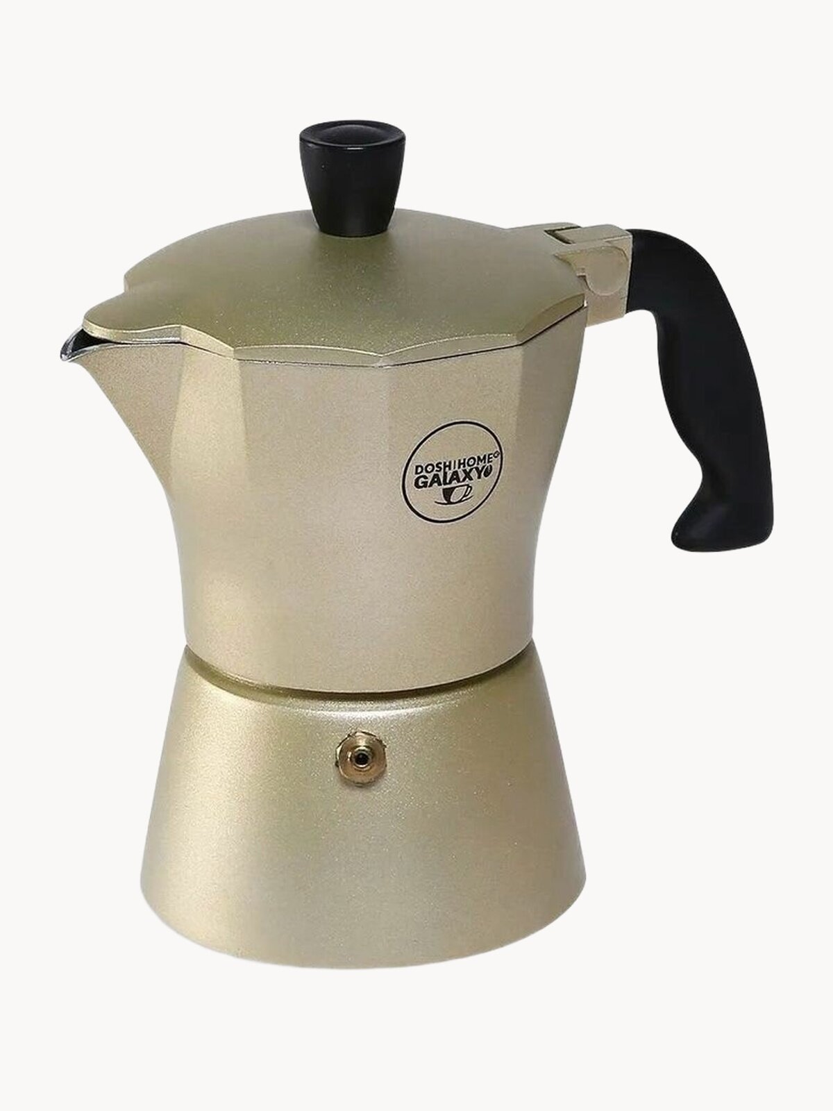 Кофеварка гейзерная DOSH I HOME GALAXY, 3 чашки, бронза