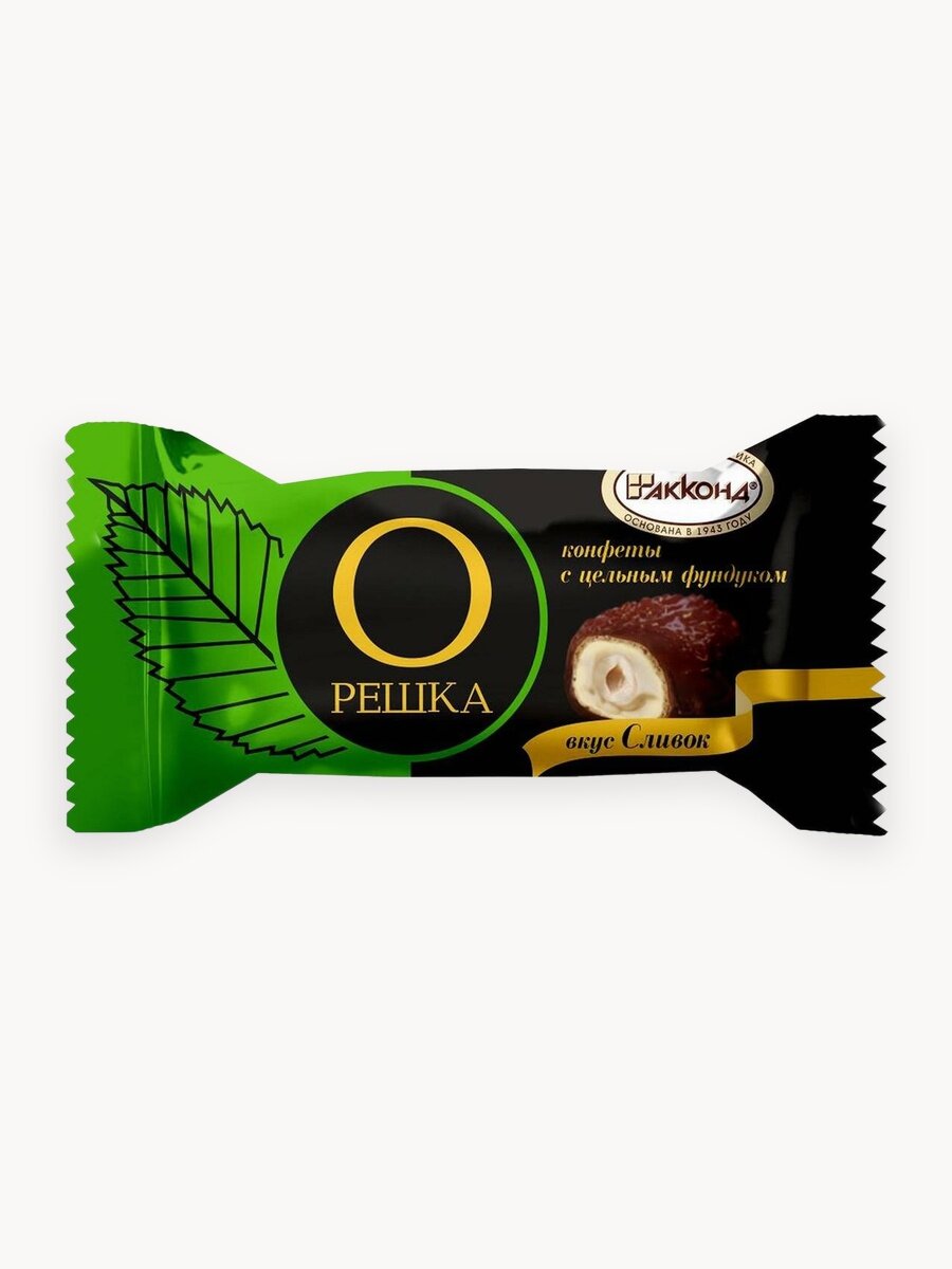 Акконд/Конфеты "Орешка" с цельным фундуком со вкусом Сливок, 500 г/ Вкус, знакомы с детства.