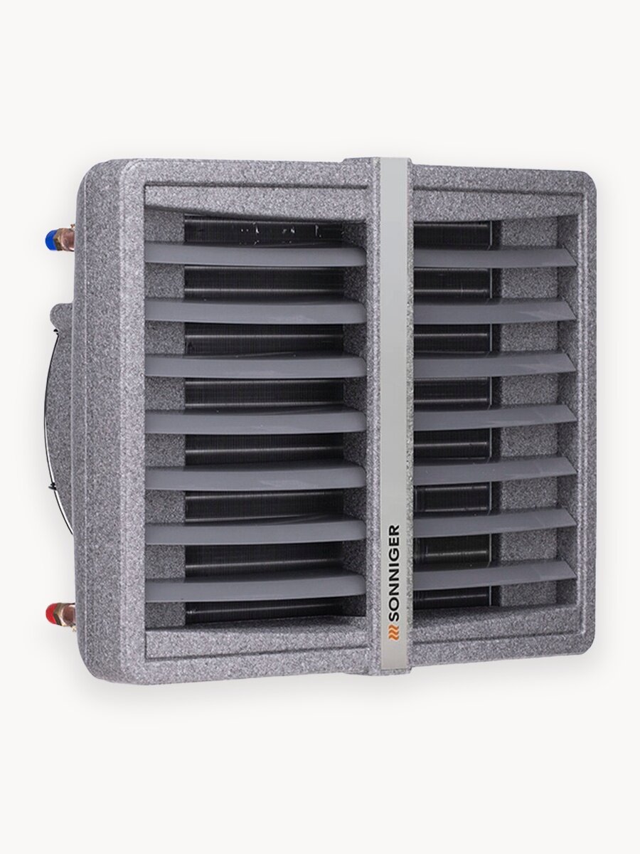 Тепловентилятор водяной SONNIGER CR3 PRO (35-95 кВт) + Монтажная консоль