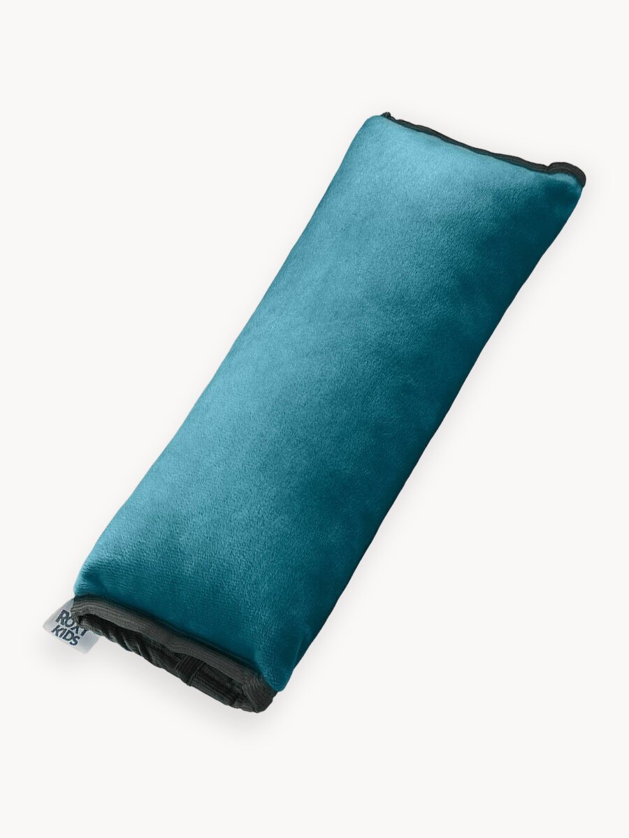 Подушка автомобильная детская для путешествий в дорогу от ROXY-KIDS цвет океан