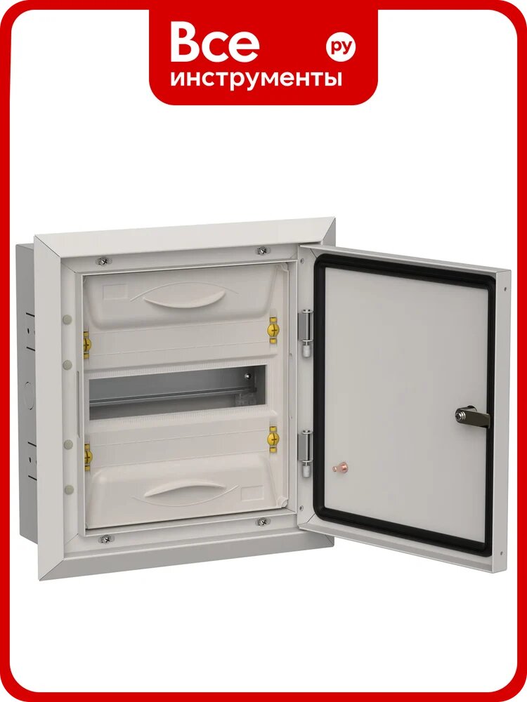 Корпус IEK Titan 5 щрв-12 (1x12) 380x365x130, ip31, серый, металлический TI5-50-V-012-31-7035