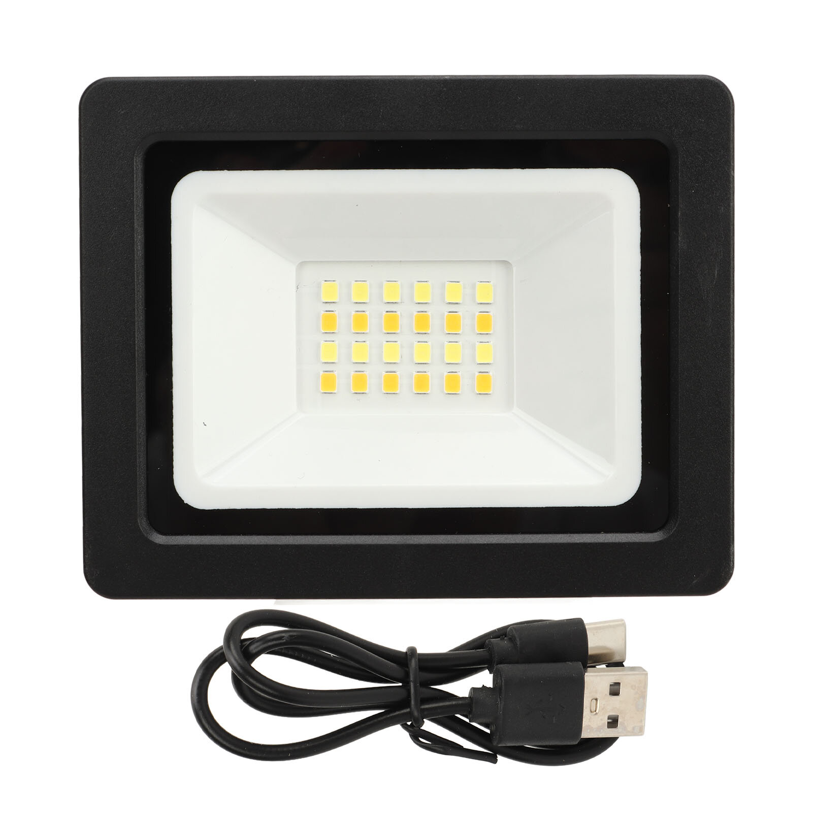 Светодиодный рабочий свет с подвесным крючком 7 мод переносной 24 -й прожектор для прожектора лампы для майнинга для майнинга