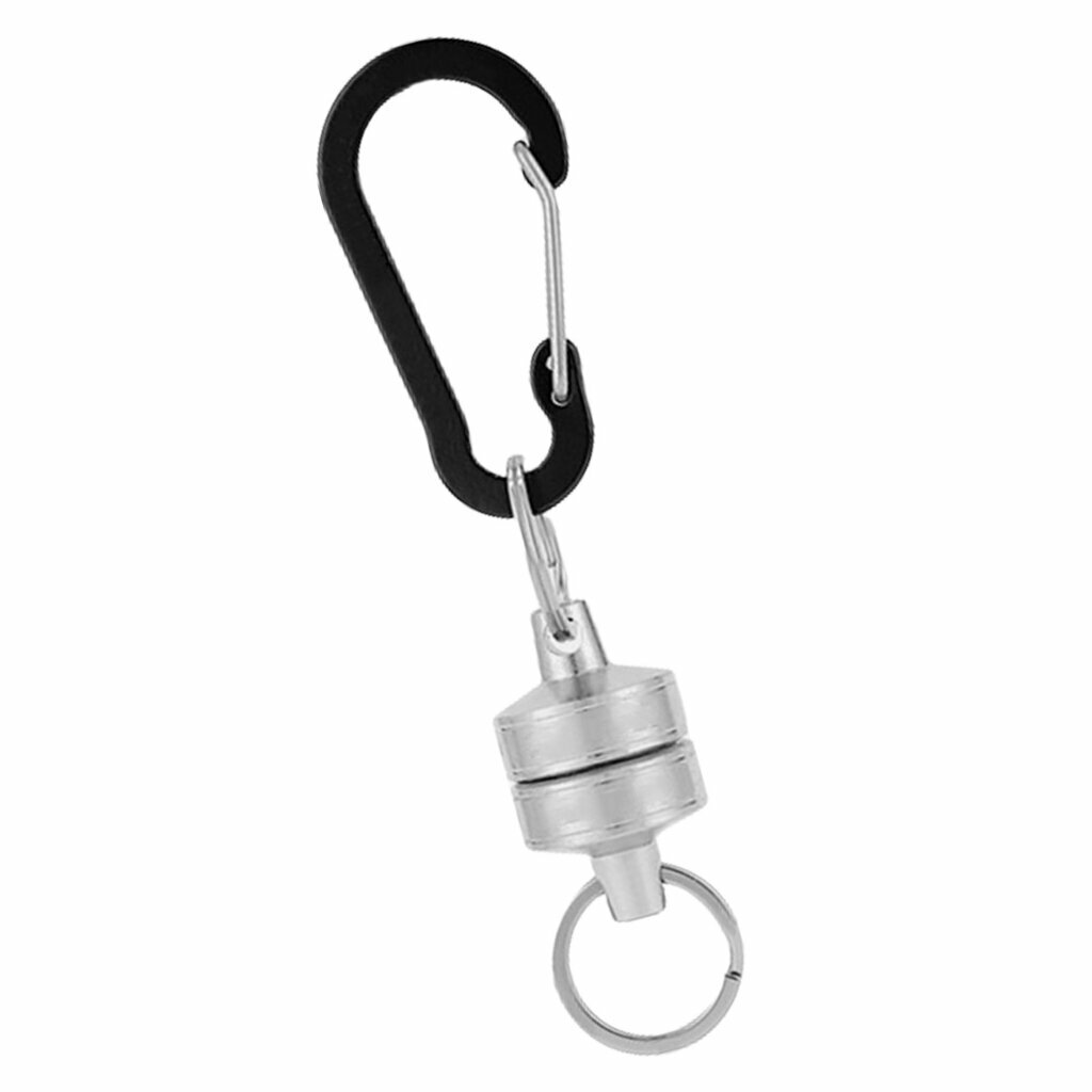 Карабин с магнитным зажимом для эластичного троса
