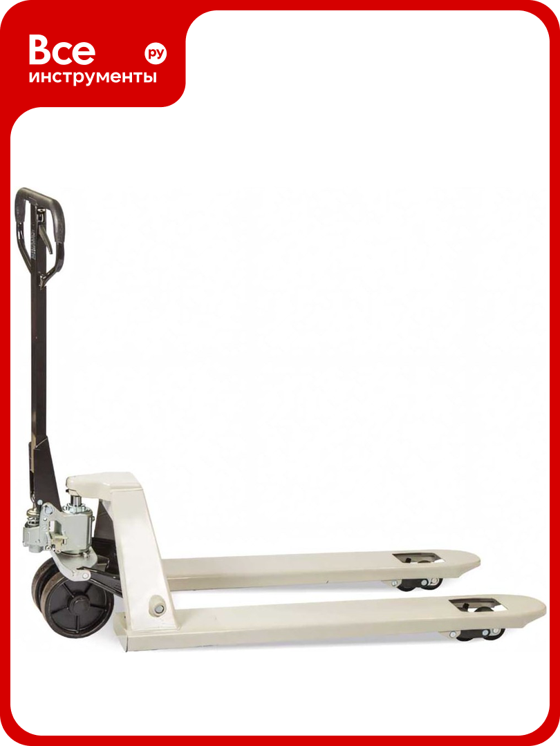 Гидравлическая тележка TOR RHP BF 3000, 1150х550 мм полиуретановые колеса 1010172 долговечные материалы