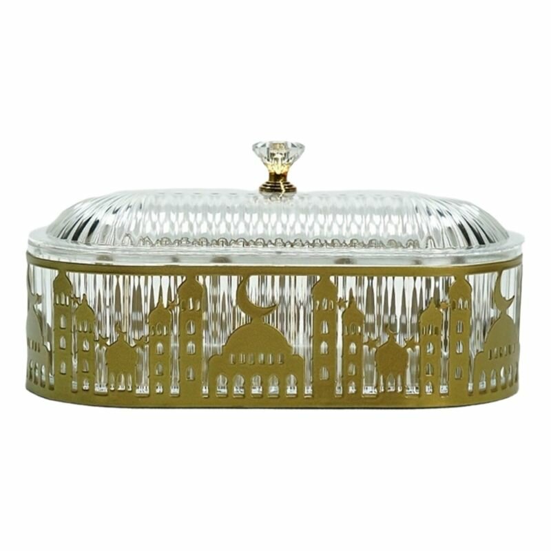 Железная поднос для хлеба с крышкой