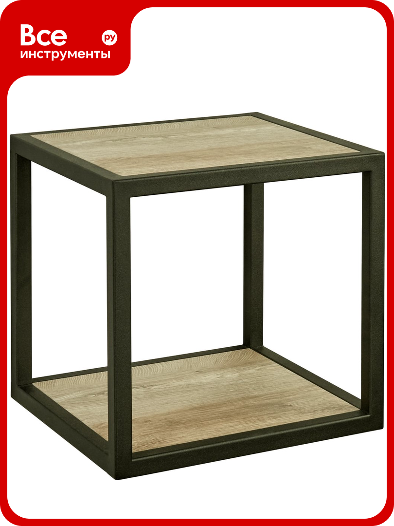 Навесная полка AQUATON Лофт Фабрик Дуб Эндгрейн 1A242703LTDU0, вашего интерьера