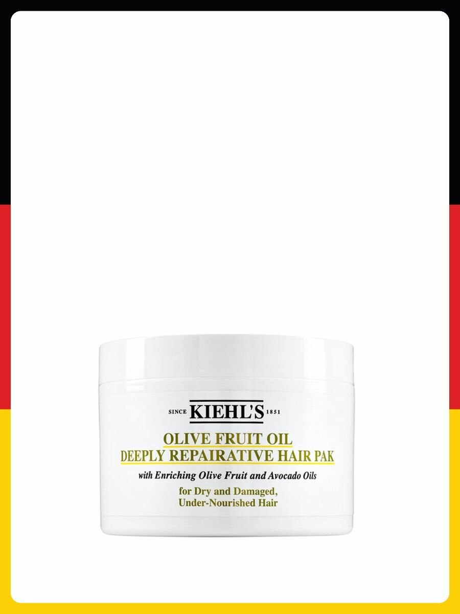 Маска для волос Kiehl's Olive Fruit Oil Hair Pak, 226 г