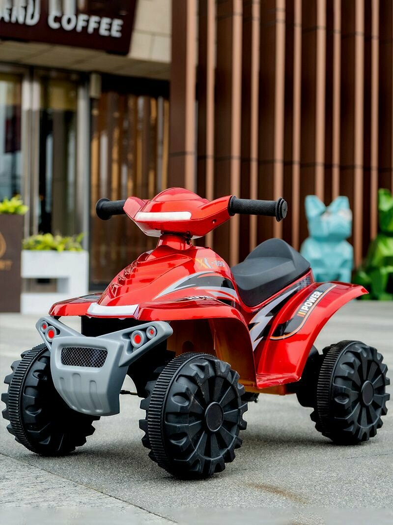 Квадроцикл детский, на аккумуляторе, для детей от 2 лет, с фарами и музыкой