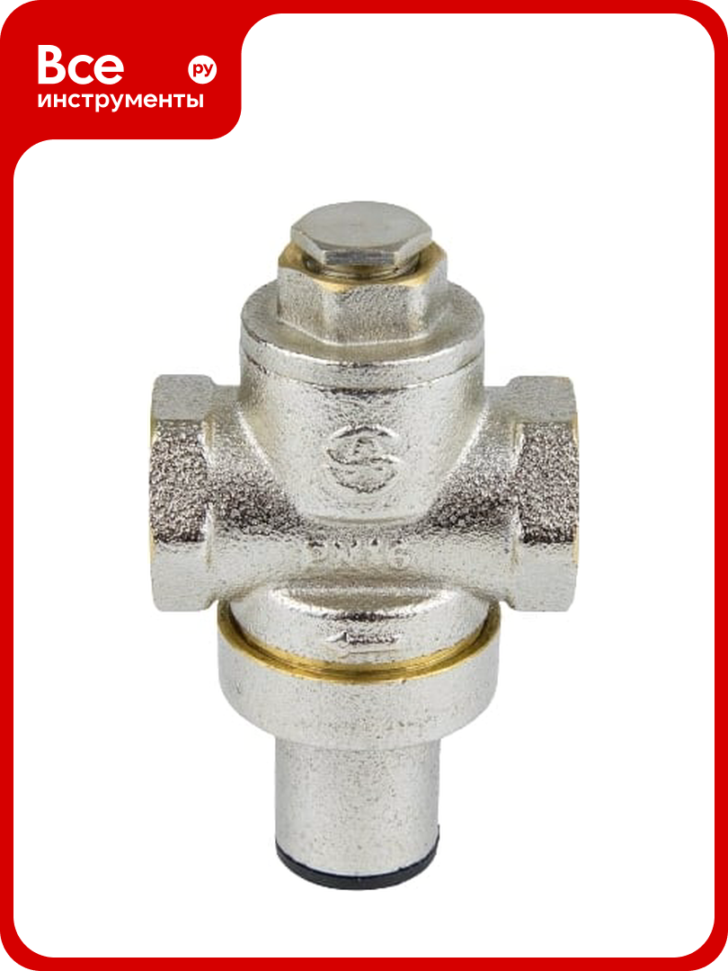 Регулятор давления Aquasfera поршневой Ду15 Ру16 ВР/ВР Рн1-6 2002-01 022-2672