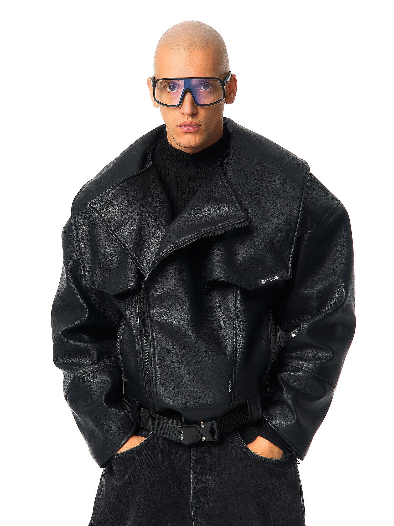 Куртка кожаная Осень-зима 2025