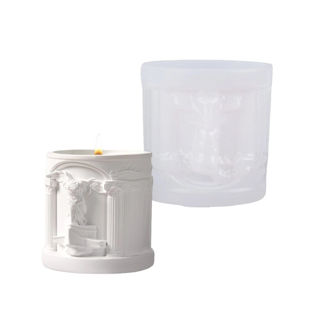 Сделай сам ручной работы эпоксидная штукатурка Victory Goddess чашка для хранения силиконовой формы