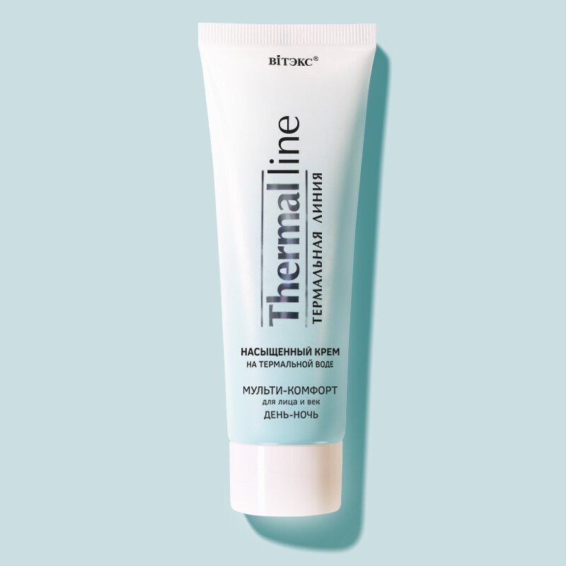 Витэкс Thermal Line крем на термальной воде мульти-комфорт для лица и век день-ночь, 75 мл