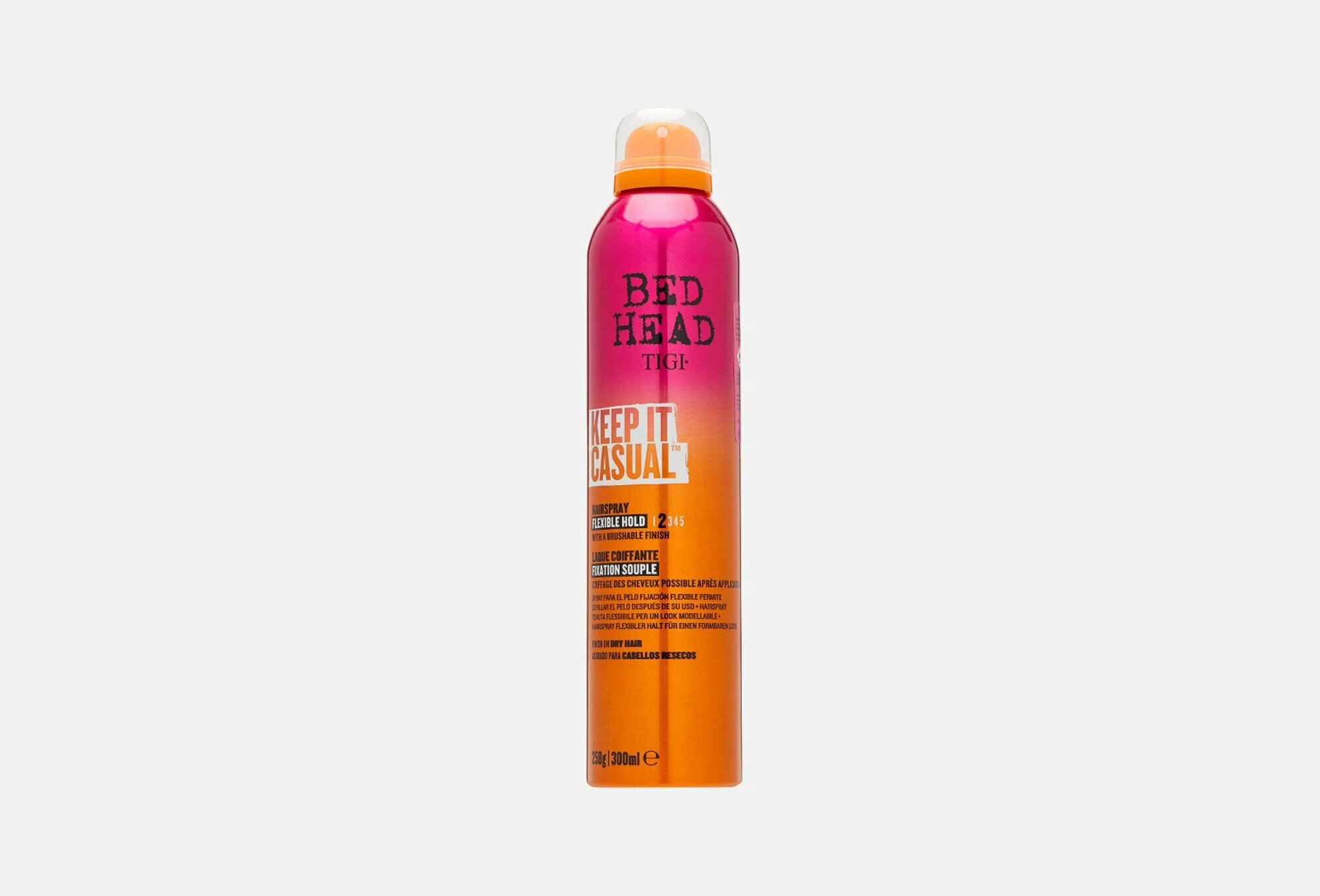 TIGI KEEP IT CASUAL - Лак для волос эластичной фиксации 300 мл