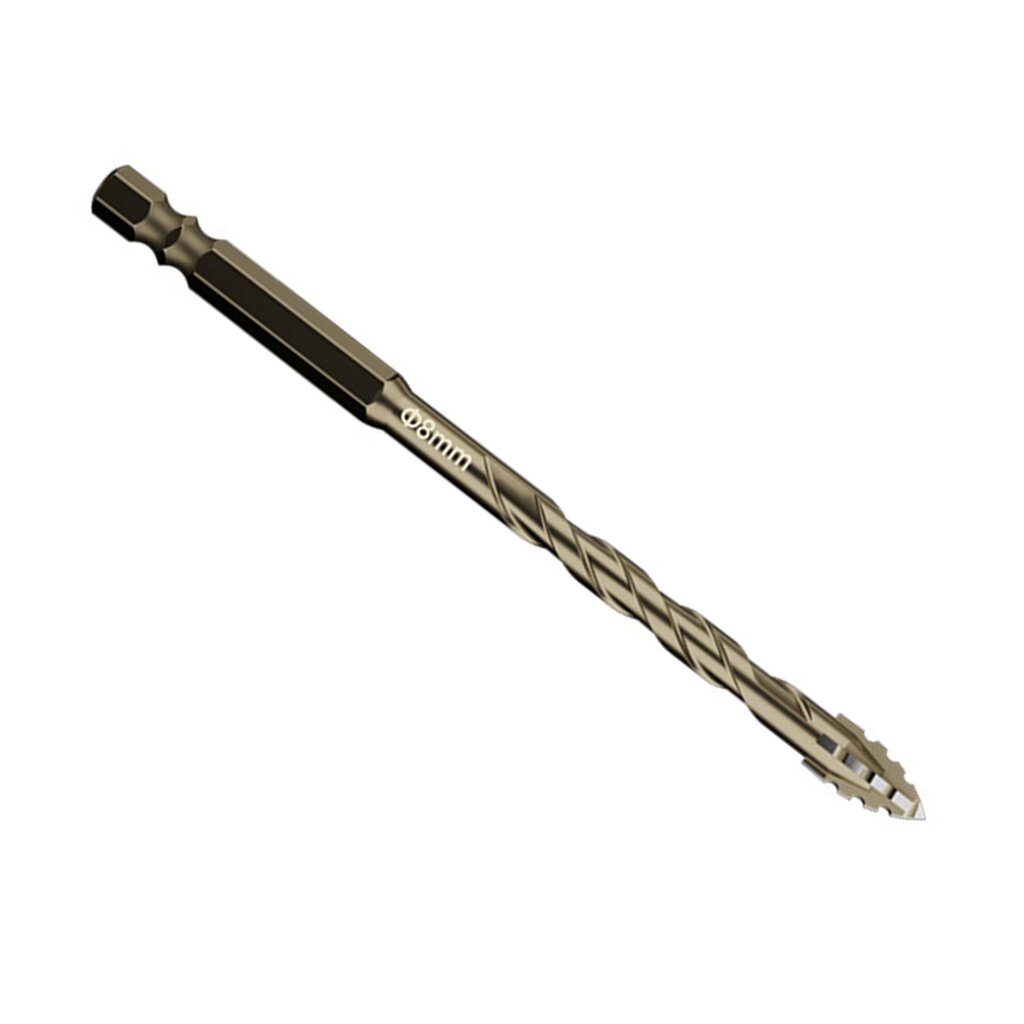 Набор Четырехгранных Зубчатых Эксцентриковых Сверл Высокой Твердости С Шестигранной Головкой Простая Установка Многофункционального Сверла