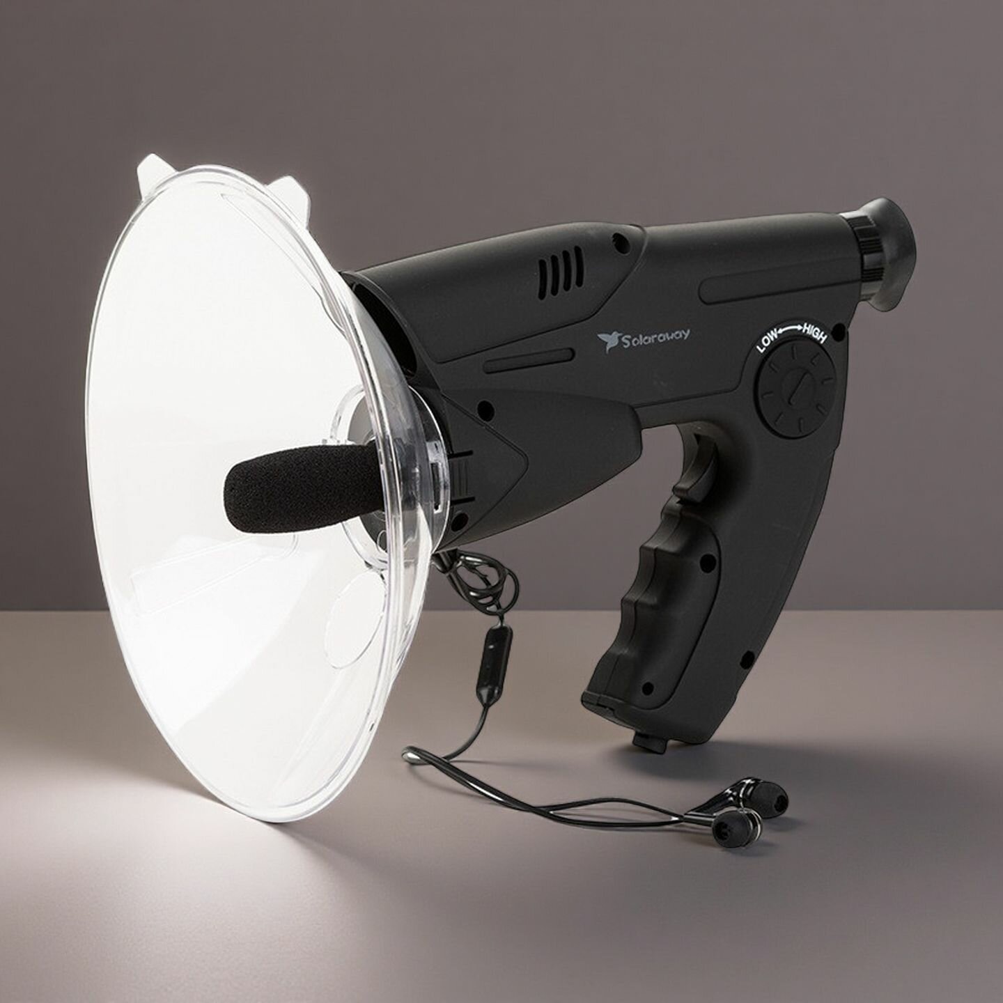 Микрофон M-06, направленный, с биноклем, диктофоном и наушниками