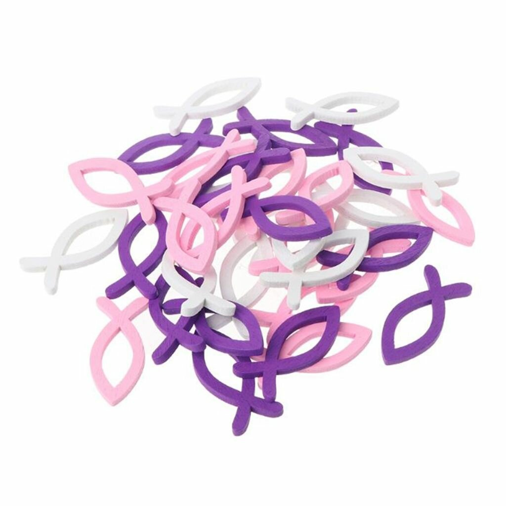 Деревянные рыбки для декора