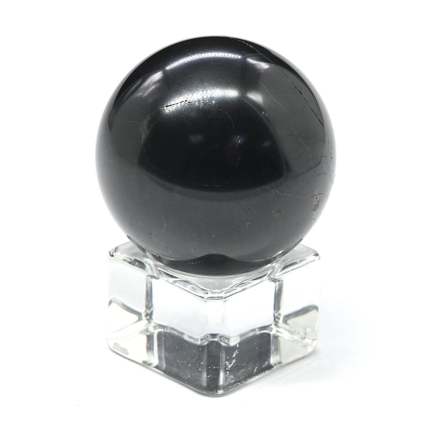 Шар из шунгита полированный, Ø 34-37мм. .