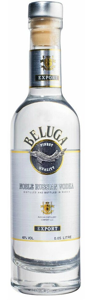 Водка "Белуга" Нобл, 50 мл