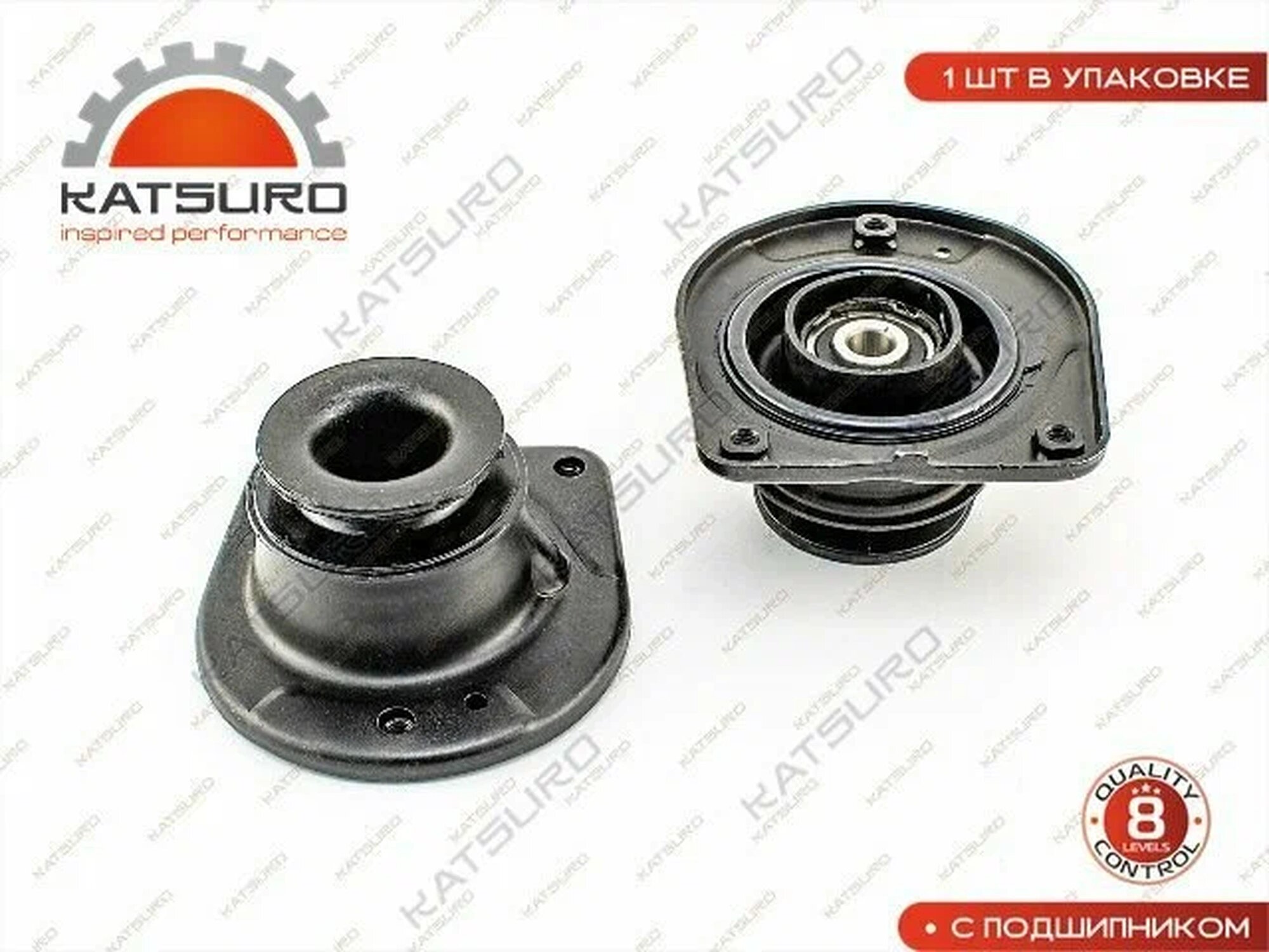 Опора амортизатора переднего правого с подшипником для FIAT, KATSURO KAT0803VOL