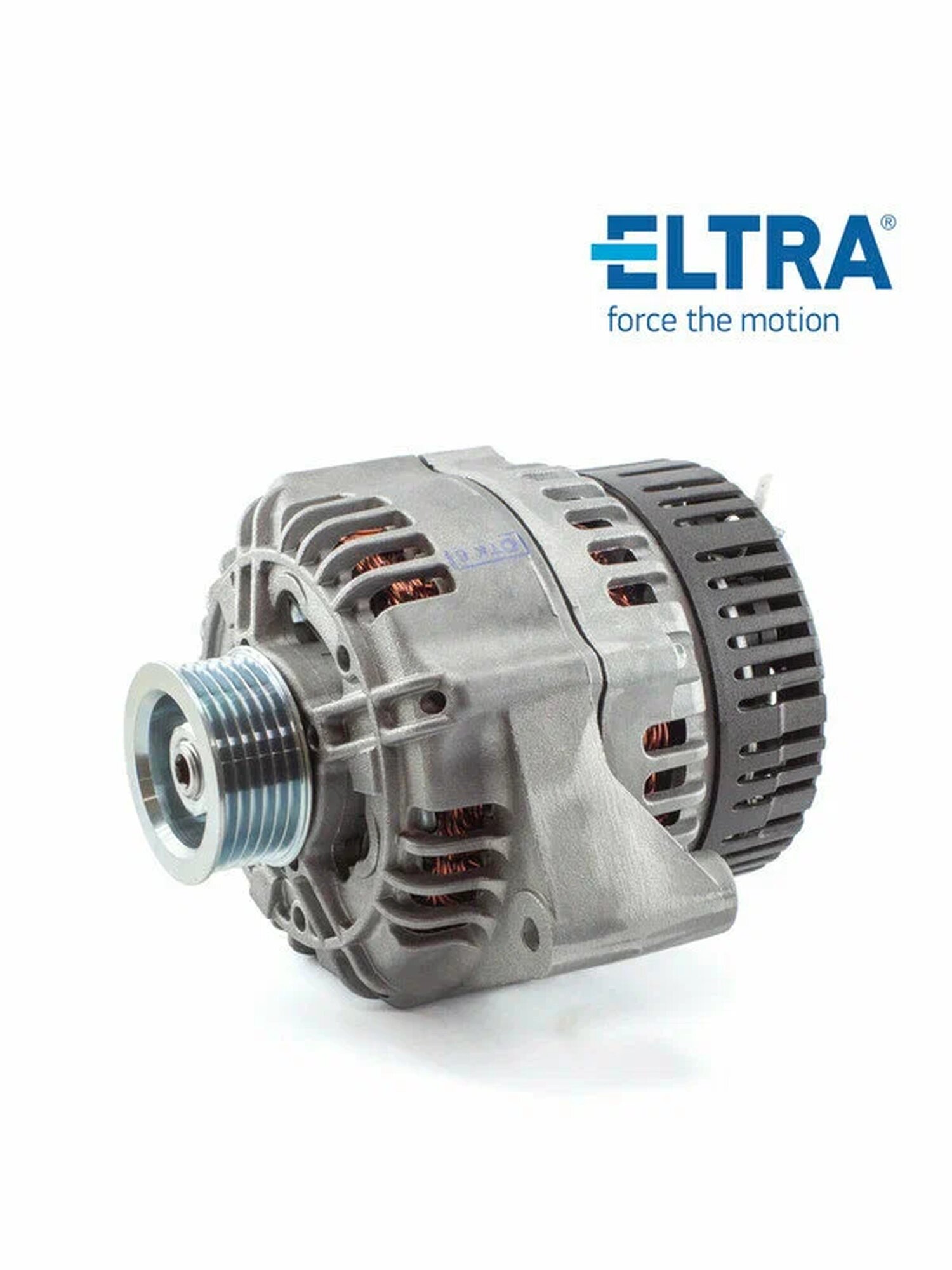 Генератор ELTRA 51023771, для LADA Самара/Приора/110, серебристый