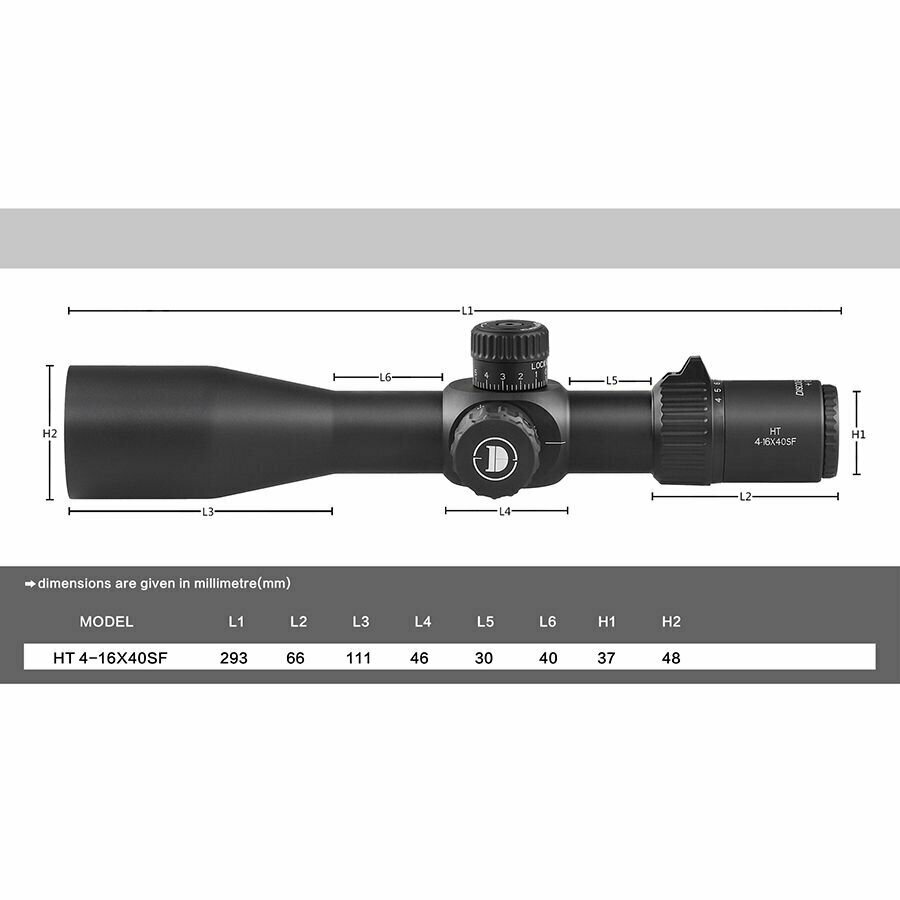 Оптический прицел 4-16X40