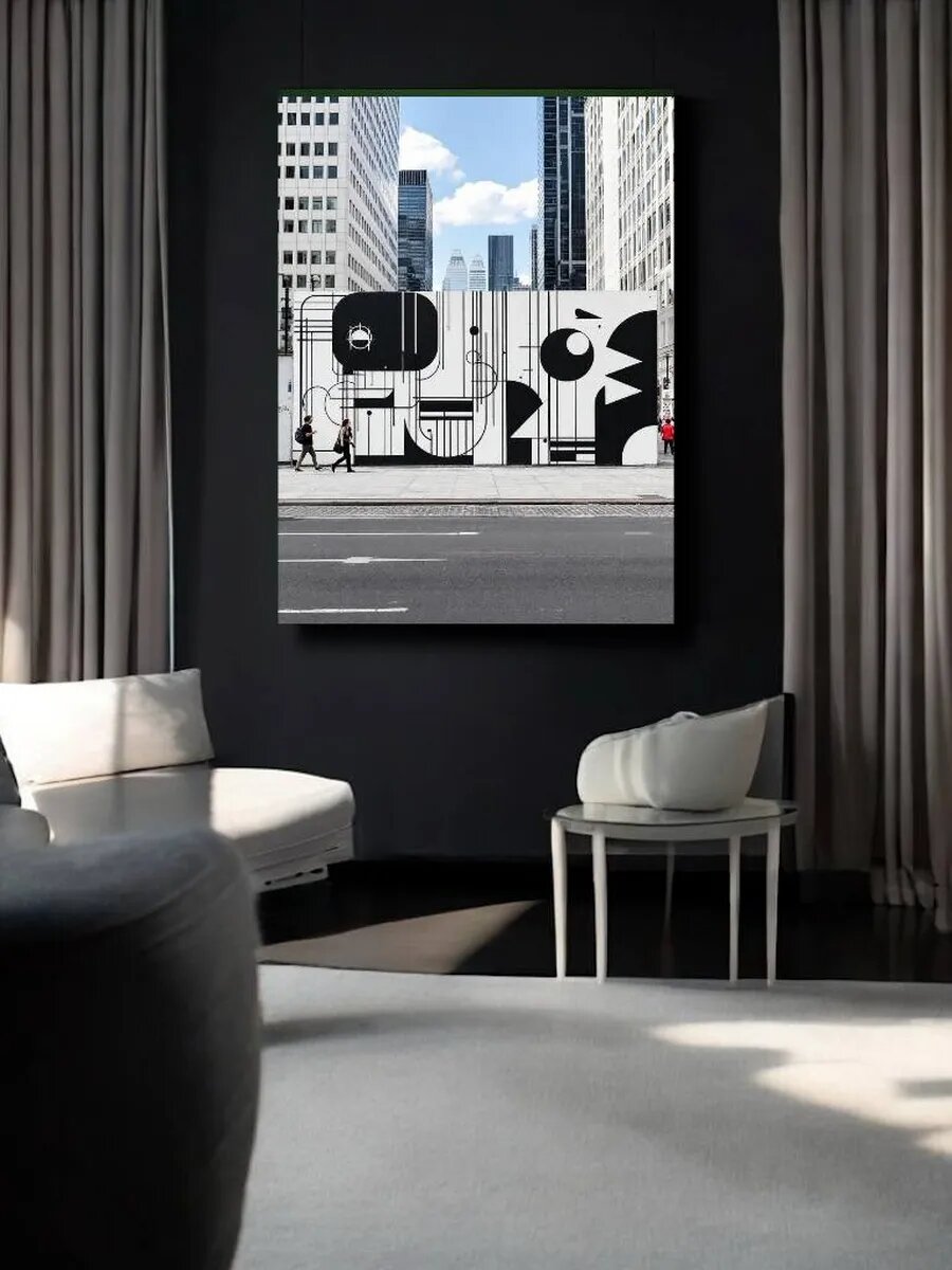 Картина граффити