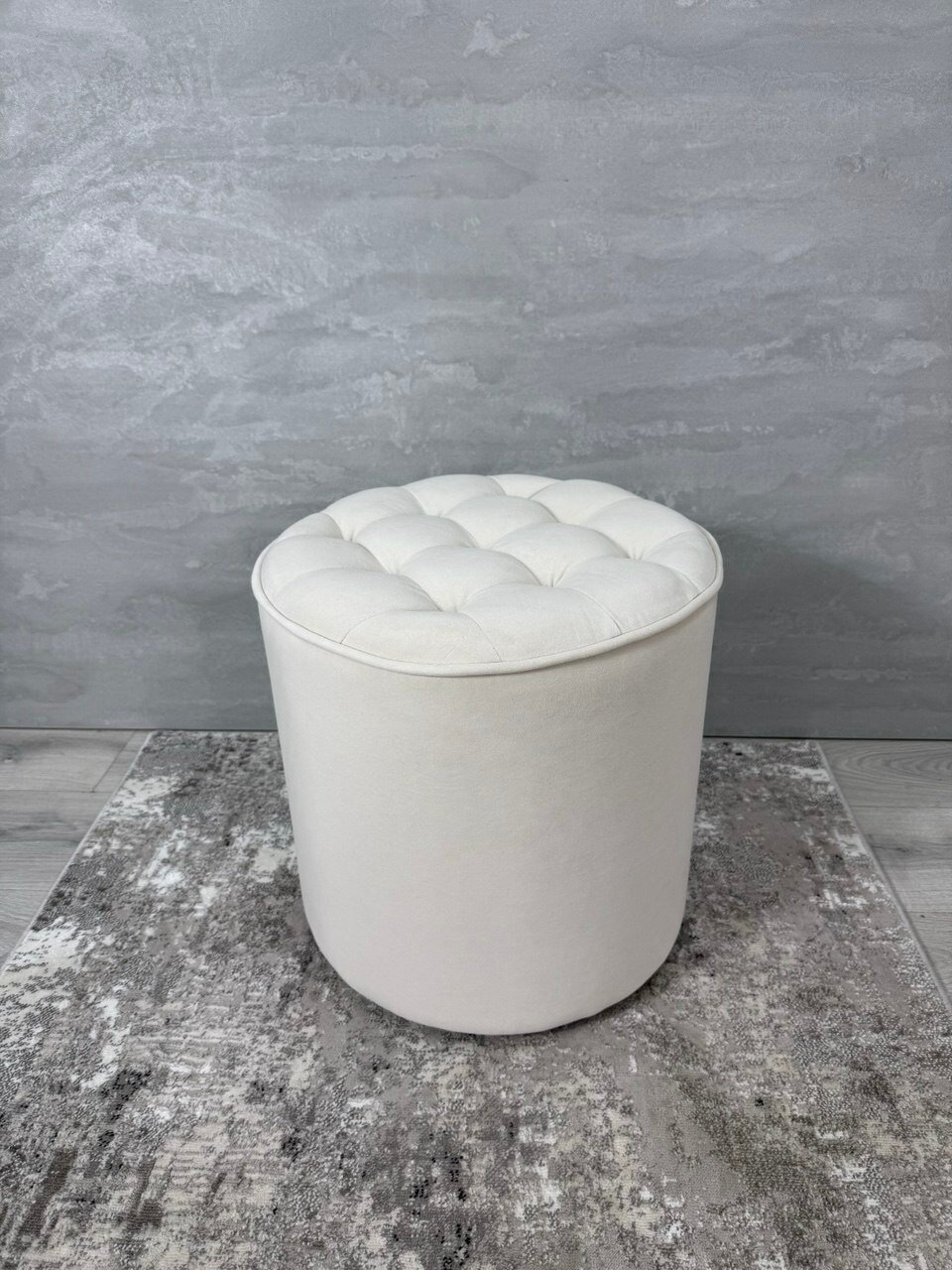 Пуфик Брайтон, ТК Вивальди бежевый, BUDUNOV GROUP, пуф в прихожую, пуф мягкий,