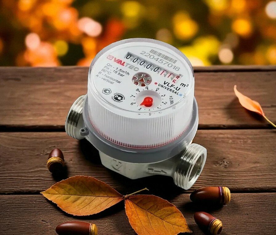 Счетчик воды VALTEC, крыльчатый, универсальный, 1500 л/ч, 80мм, 1 шт