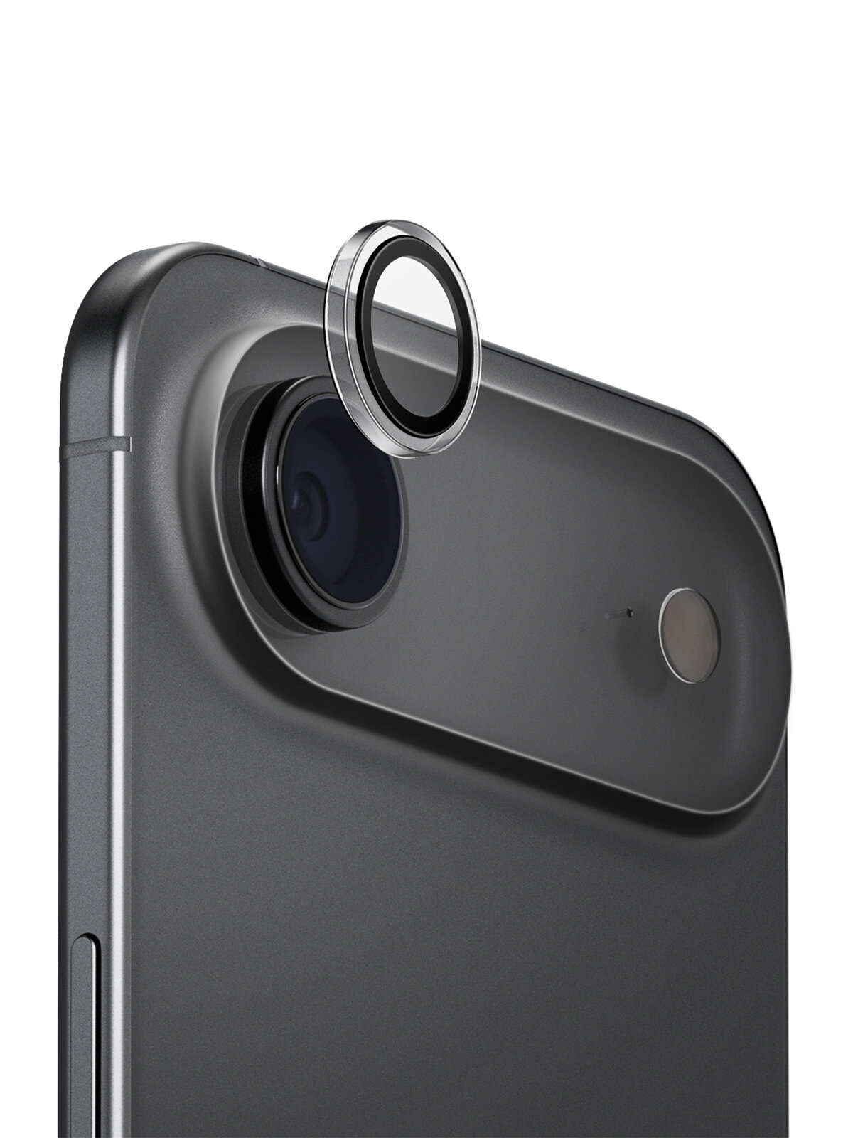 Защитное стекло Uniq для камеры iPhone Air, OPTIX ClearShield с акриловой оправой, прозрачное