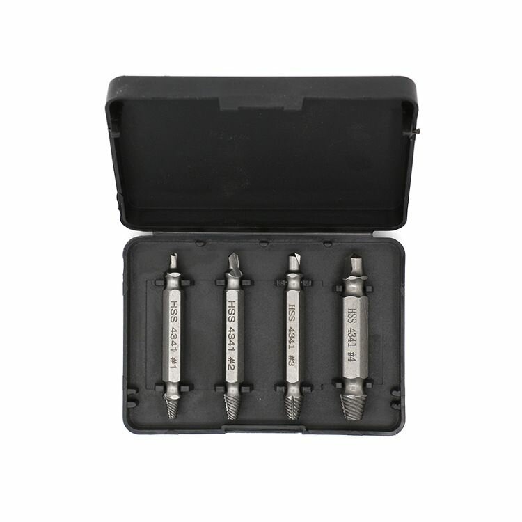 Набор экстракторов для сломанных резьб Mairuikang Tool S2, высокоскоростной стальной двусторонний экстрактор проводов