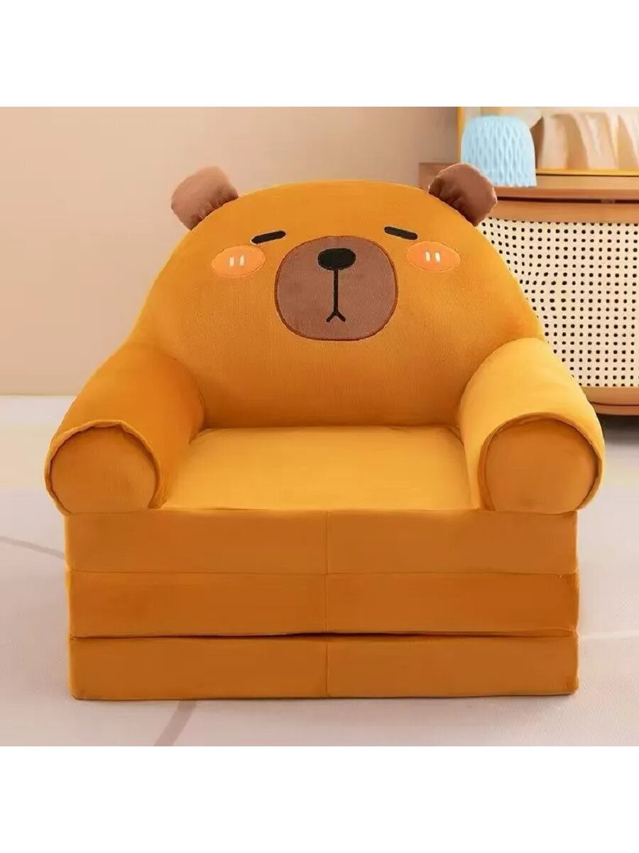 Кресло детское мягкое диванчик трансформер