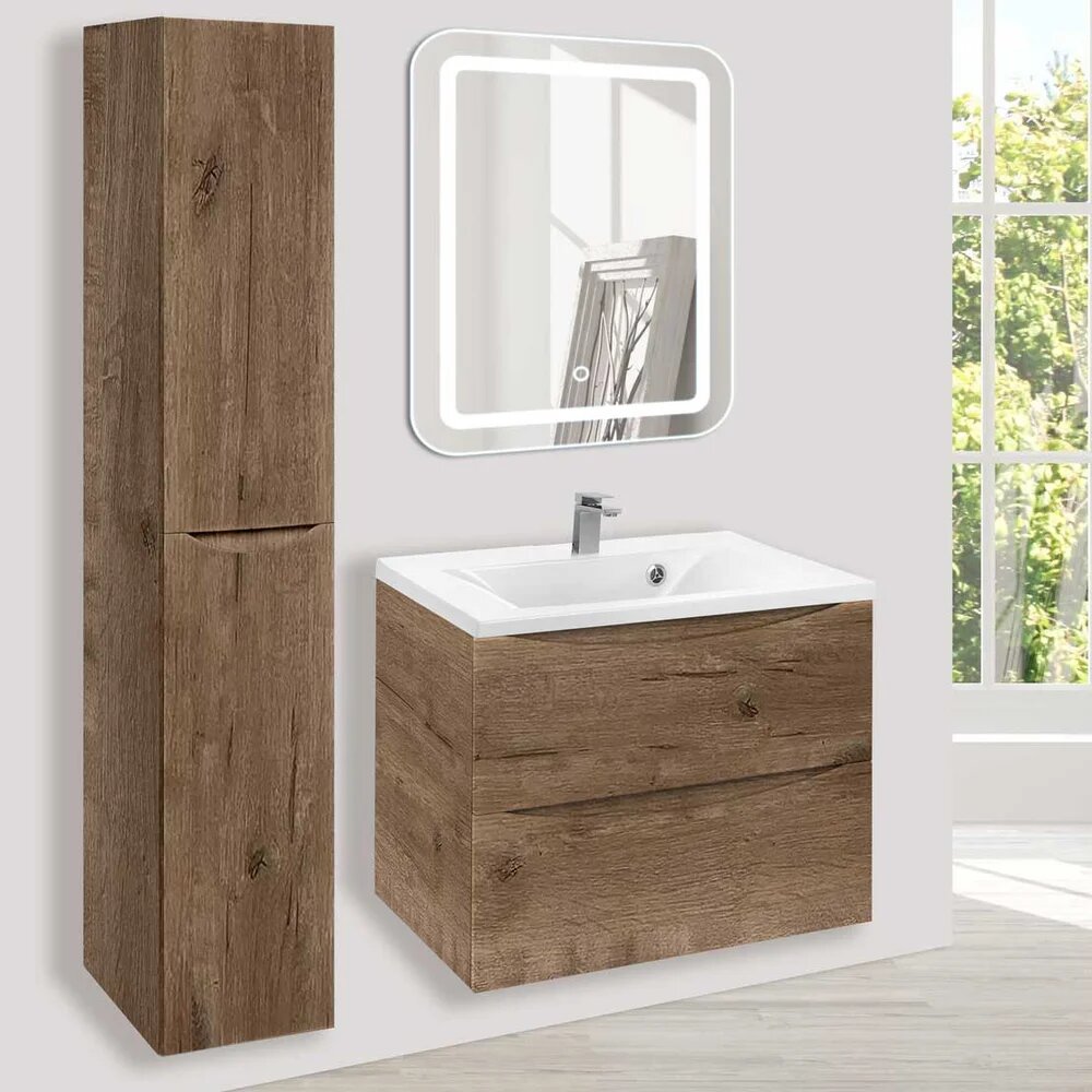 Мебель для ванной комнаты Vincea Mia 65 дуб винтаж