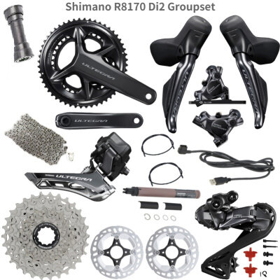Групсет Shimano Ultegra Di2 Disc 8170 12ск. 172,5мм 52/36T 11-30T (OEM)