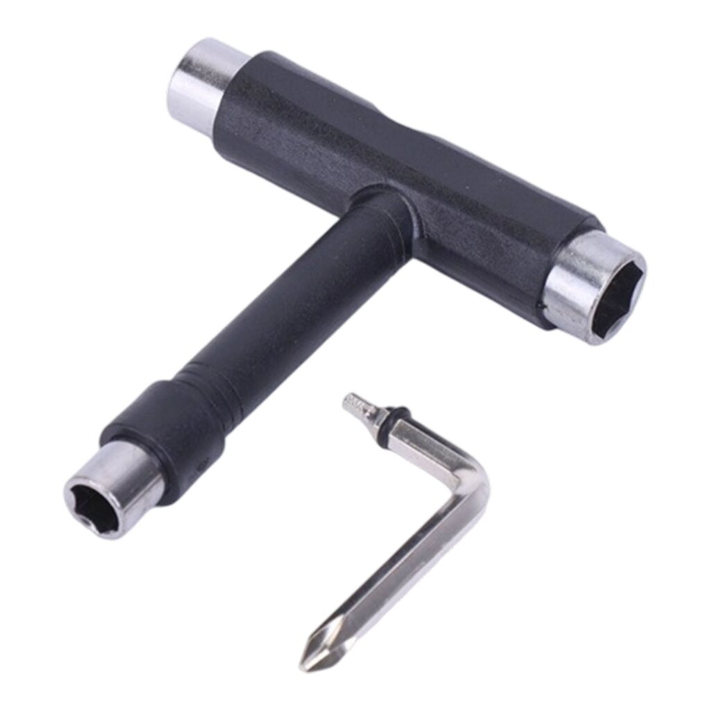 Т-образный ключ для скейтбордов Инструмент для регулировки Электрический скутер Сноуборд Ключ Колеса для скейтбордов Т-образный инструмент Долговечный