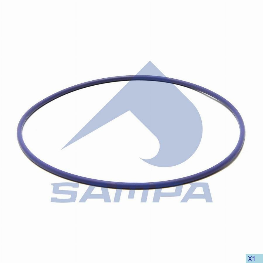 Кольцо уплотнительное 125*3 фланца компрессора Volvo/Renault Magnum DXi12 115. A503 (Sampa)