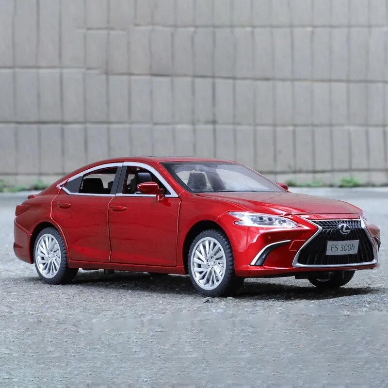 Миниатюрная модель автомобиля из литого металла Лексус ES300H модель автомобиля Игрушки 1:24 Lexus ES300H, со светом и звуками