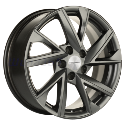 Литой колесный диск Khomen Wheels KHW1714 (Changan CS35 Plus) 7x17/5x110 ET46 D63,3 Gray