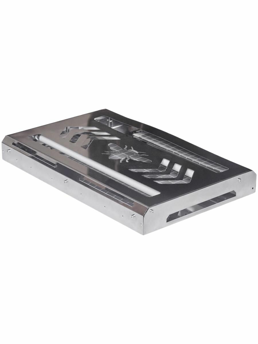 Антимоскитная лампа ловушка от насекомых инсектицидная, с клеевой пластиной, ультрафиолетовая