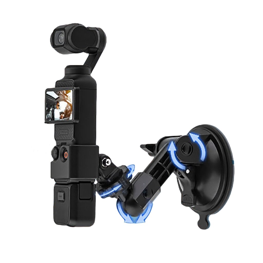 Крепление на присоске для автомобиля, Переходная рама, Расширительный зажим для спортивной камеры