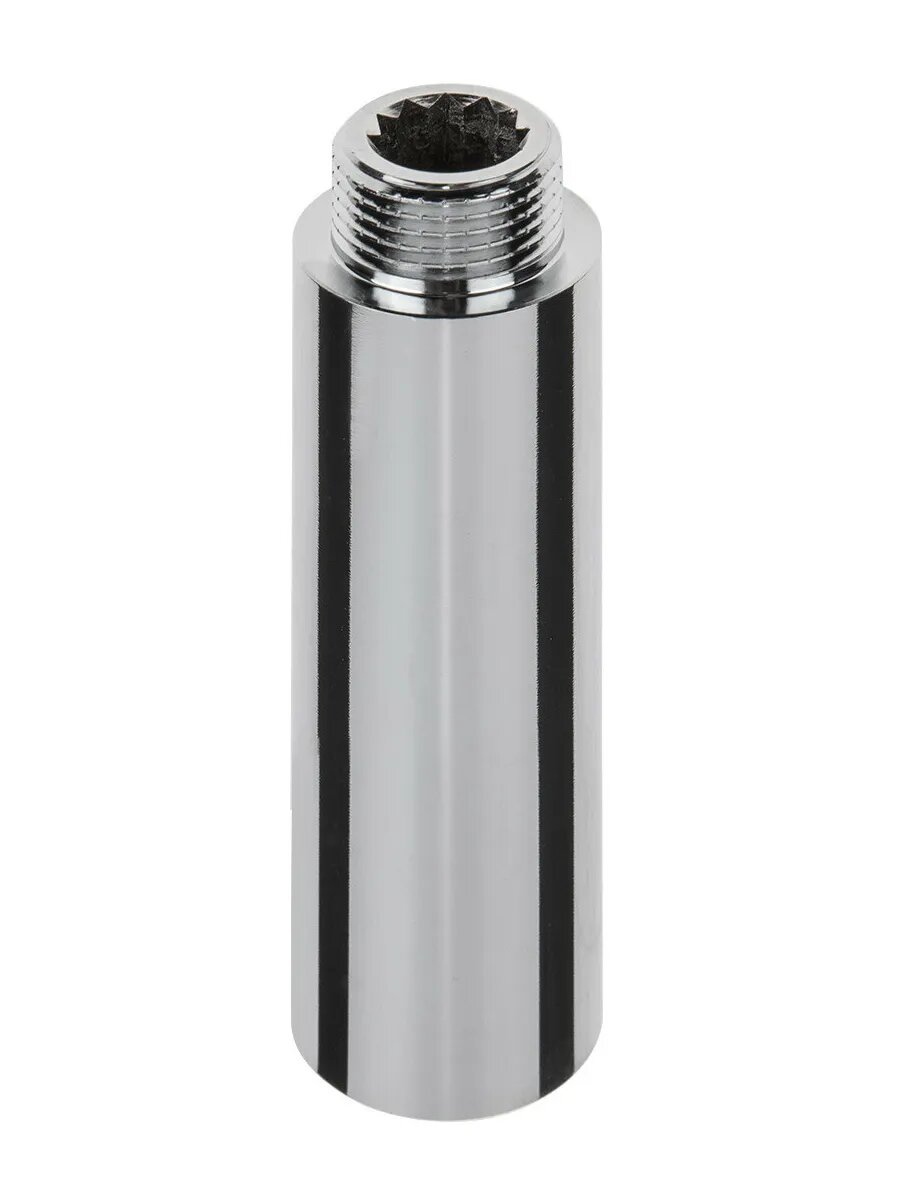 Удлинитель латунный внутренняя-наружная 1/2"х80 мм усиленный AV ENGINEERING хром (AVE301023)