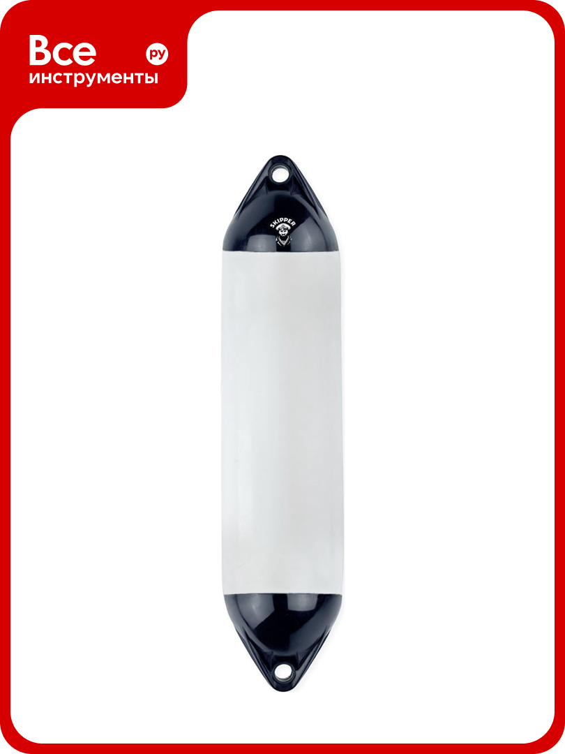 Кранец Skipper F‑серия, надувной, из ПВХ, белый и синий, универсальный аксессуар для водных игр