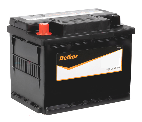 Аккумулятор автомобильный DELKOR 56514 6СТ-65 прям. 242x175x190